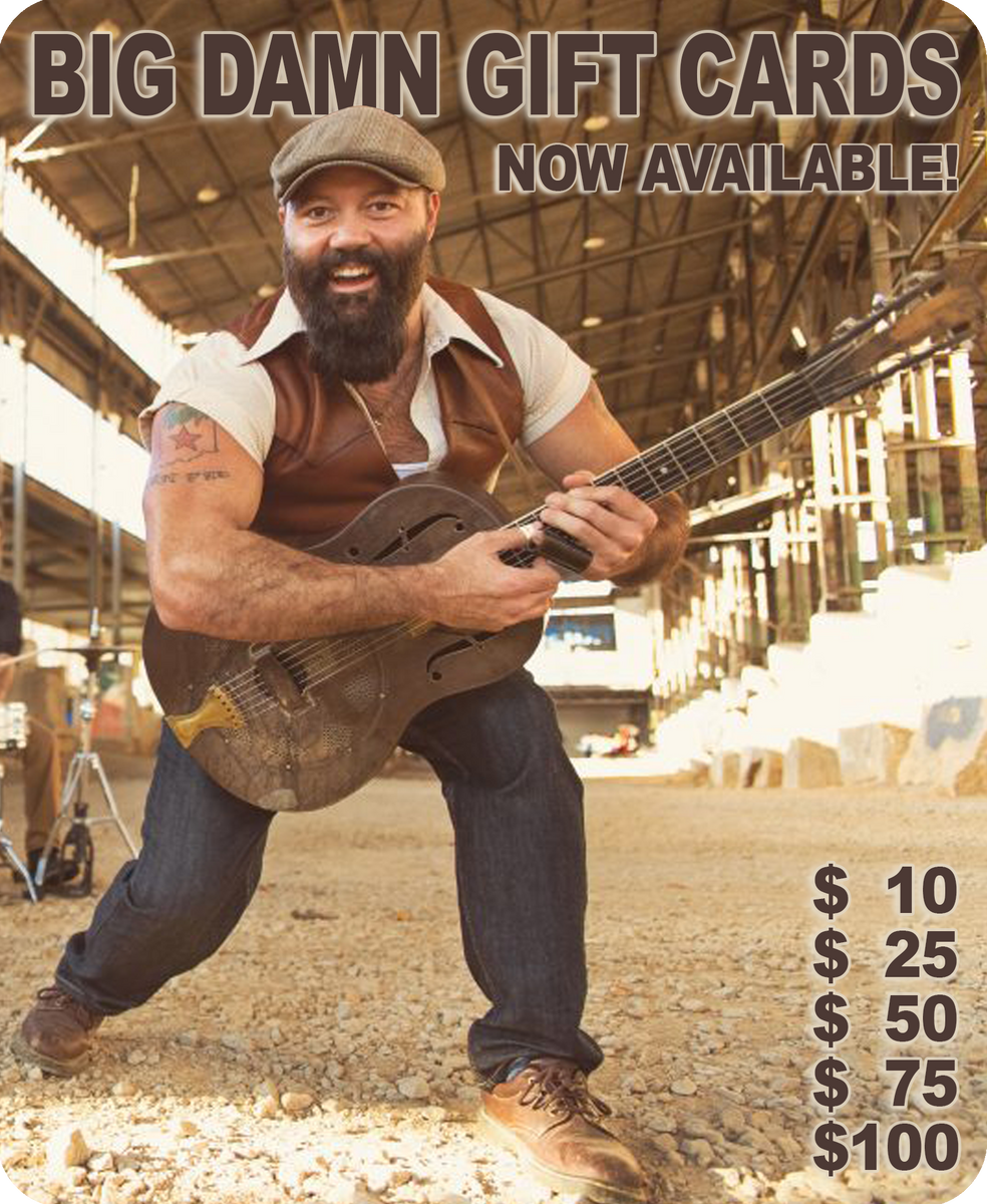 Big Damn Gift Cards – Big Damn Band